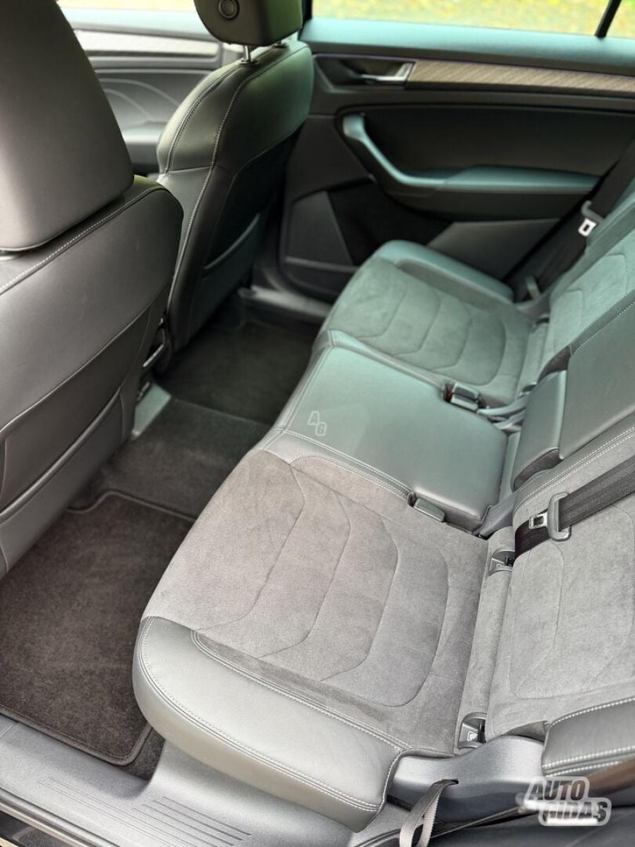 Черный Шкода Kodiaq 2023 в Каунас, объемом двигателя 2.00 л и пробегом 66 тыс. км за 29600 €, фото 14 на AUTOMOTO.COM.LV