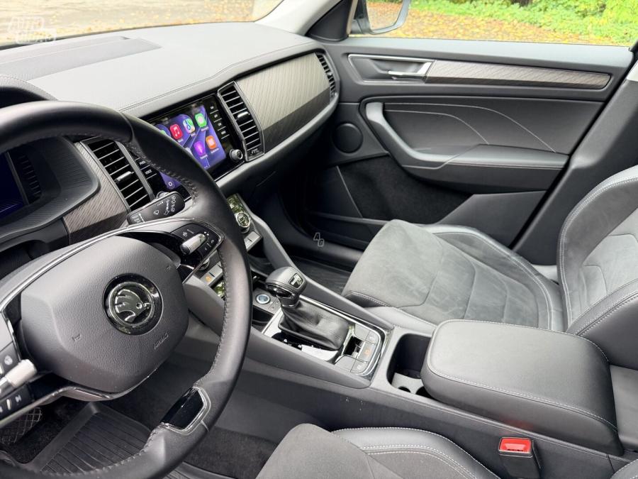 Черный Шкода Kodiaq 2023 в Каунас, объемом двигателя 2.00 л и пробегом 66 тыс. км за 29600 €, фото 17 на AUTOMOTO.COM.LV