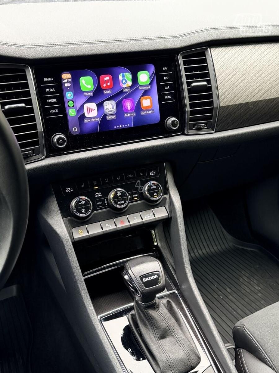 Черный Шкода Kodiaq 2023 в Каунас, объемом двигателя 2.00 л и пробегом 66 тыс. км за 29600 €, фото 24 на AUTOMOTO.COM.LV