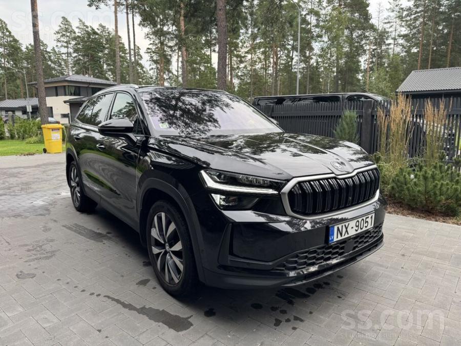 Melns Skoda Kodiaq 2024 Rīga, ar dzinēja tilpumu 2.00 L un nobraukumu 34 tūkst. km par 43900 €, foto 1 vietnē AUTOMOTO.COM.LV