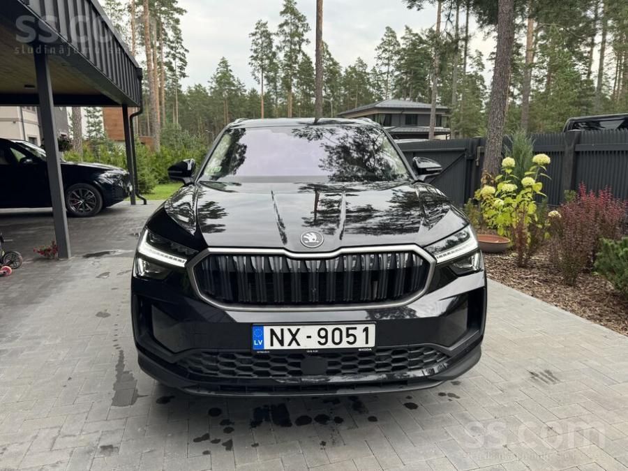 Melns Skoda Kodiaq 2024 Rīga, ar dzinēja tilpumu 2.00 L un nobraukumu 34 tūkst. km par 43900 €, foto 3 vietnē AUTOMOTO.COM.LV