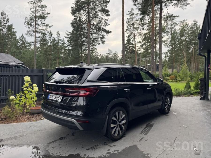 Melns Skoda Kodiaq 2024 Rīga, ar dzinēja tilpumu 2.00 L un nobraukumu 34 tūkst. km par 43900 €, foto 5 vietnē AUTOMOTO.COM.LV