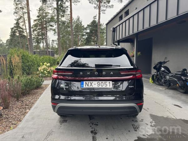 Melns Skoda Kodiaq 2024 Rīga, ar dzinēja tilpumu 2.00 L un nobraukumu 34 tūkst. km par 43900 €, foto 5 vietnē AUTOMOTO.COM.LV