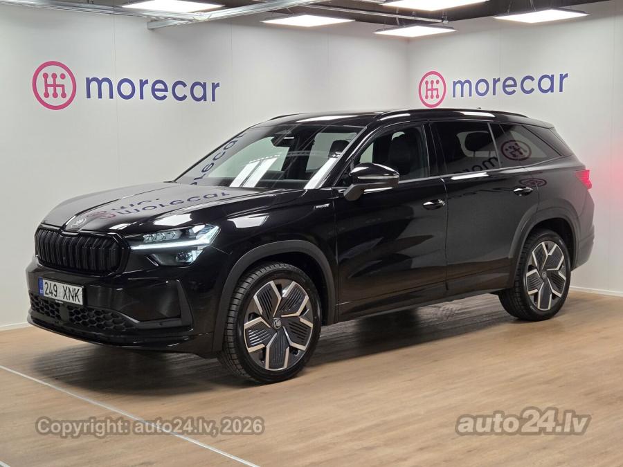 Черный Шкода Kodiaq 2024 в Таллин, объемом двигателя 2.00 л и пробегом 10 тыс. км за 45900 €, фото 1 на AUTOMOTO.COM.LV