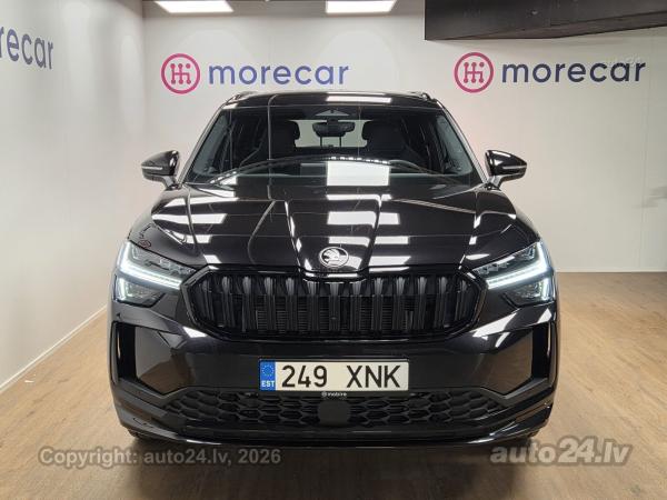 Melns Skoda Kodiaq 2024 Tallina, ar dzinēja tilpumu 2.00 L un nobraukumu 10 tūkst. km par 45900 €, foto 2 vietnē AUTOMOTO.COM.LV