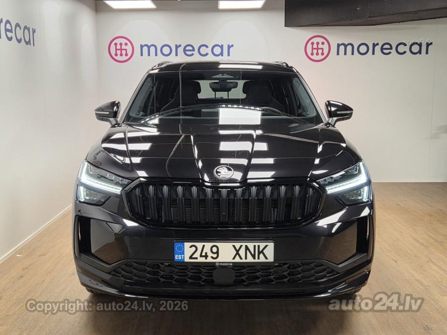 Черный Шкода Kodiaq 2024 в Таллин, объемом двигателя 2.00 л и пробегом 10 тыс. км за 45900 €, фото 3 на AUTOMOTO.COM.LV