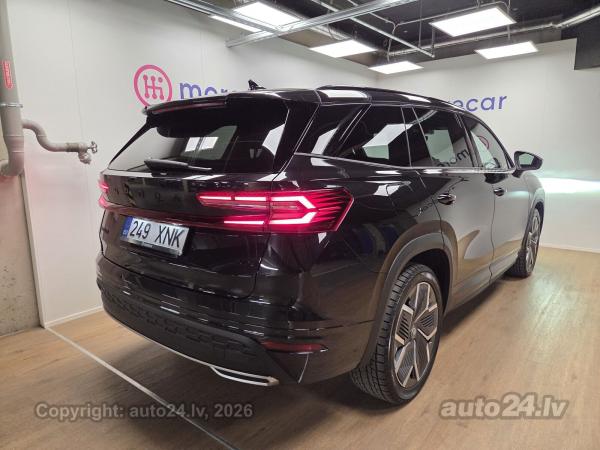 Melns Skoda Kodiaq 2024 Tallina, ar dzinēja tilpumu 2.00 L un nobraukumu 10 tūkst. km par 45900 €, foto 6 vietnē AUTOMOTO.COM.LV