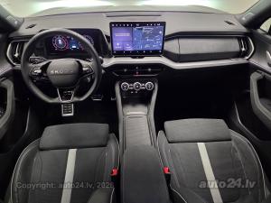 Черный Шкода Kodiaq 2024 в Таллин, объемом двигателя 2.00 л и пробегом 10 тыс. км за 45900 €, фото 8 на AUTOMOTO.COM.LV