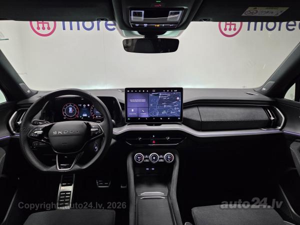 Melns Skoda Kodiaq 2024 Tallina, ar dzinēja tilpumu 2.00 L un nobraukumu 10 tūkst. km par 45900 €, foto 8 vietnē AUTOMOTO.COM.LV