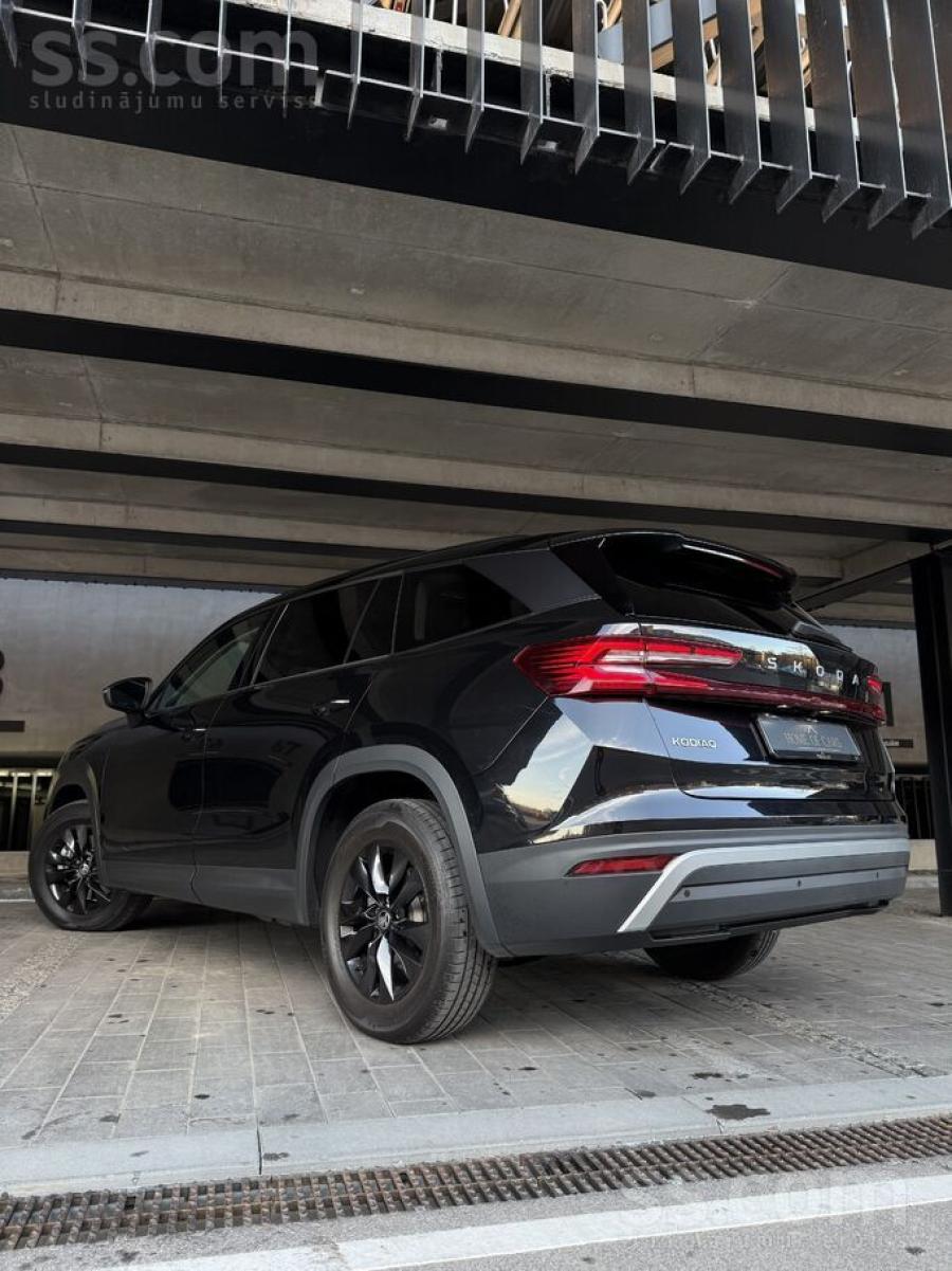 Черный Шкода Kodiaq 2024 в Рига, объемом двигателя 2.00 л и пробегом 33 тыс. км за 32500 €, фото 5 на AUTOMOTO.COM.LV