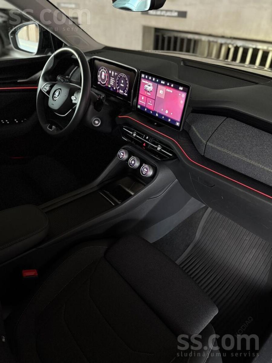 Черный Шкода Kodiaq 2024 в Рига, объемом двигателя 2.00 л и пробегом 33 тыс. км за 32500 €, фото 25 на AUTOMOTO.COM.LV