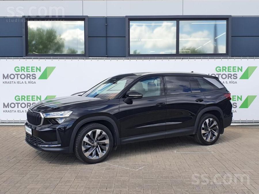 Черный Шкода Kodiaq 2024 в Рига, объемом двигателя 2.00 л и пробегом 20 тыс. км за 38500 €, фото 1 на AUTOMOTO.COM.LV