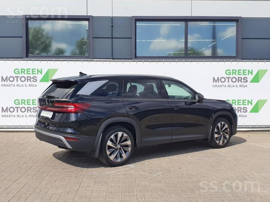 Черный Шкода Kodiaq 2024 в Рига, объемом двигателя 2.00 л и пробегом 20 тыс. км за 38500 €, фото 7 на AUTOMOTO.COM.LV
