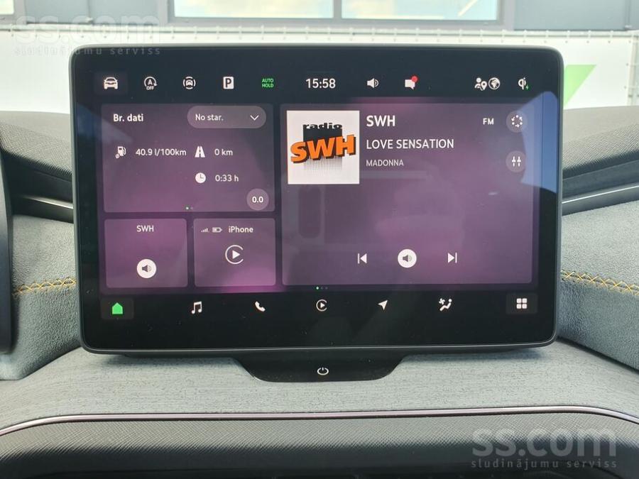 Черный Шкода Kodiaq 2024 в Рига, объемом двигателя 2.00 л и пробегом 20 тыс. км за 38500 €, фото 18 на AUTOMOTO.COM.LV