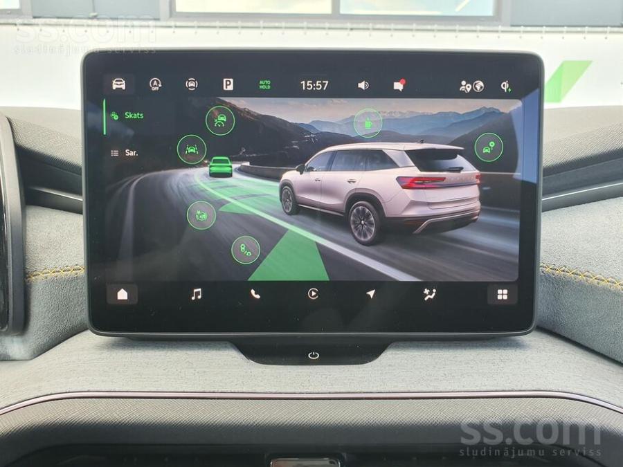 Черный Шкода Kodiaq 2024 в Рига, объемом двигателя 2.00 л и пробегом 20 тыс. км за 38500 €, фото 25 на AUTOMOTO.COM.LV