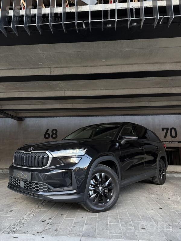 Melns Skoda Kodiaq 2024 Rīga, ar dzinēja tilpumu 2.00 L un nobraukumu 33 tūkst. km par 32500 €, foto 2 vietnē AUTOMOTO.COM.LV