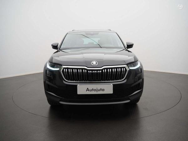 Black Skoda Kodiaq 2024 in Vilnius, with an engine capacity of 1.98 L and mileage of 134 thousand km for 31600 €, photo 2 on AUTOMOTO.COM.LV
