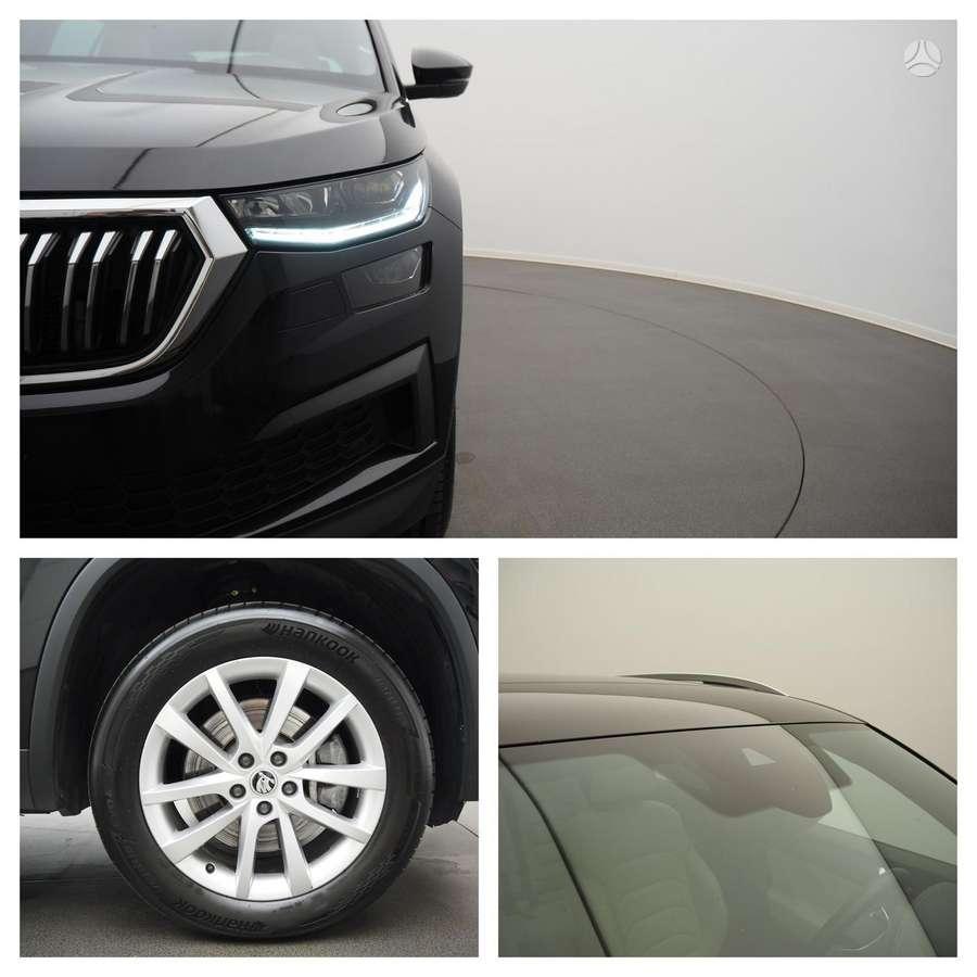 Black Skoda Kodiaq 2024 in Vilnius, with an engine capacity of 1.98 L and mileage of 134 thousand km for 31600 €, photo 8 on AUTOMOTO.COM.LV