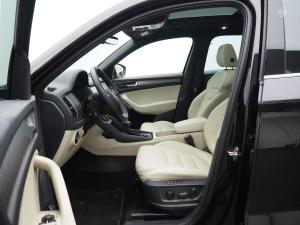 Black Skoda Kodiaq 2024 in Vilnius, with an engine capacity of 1.98 L and mileage of 134 thousand km for 31600 €, photo 9 on AUTOMOTO.COM.LV