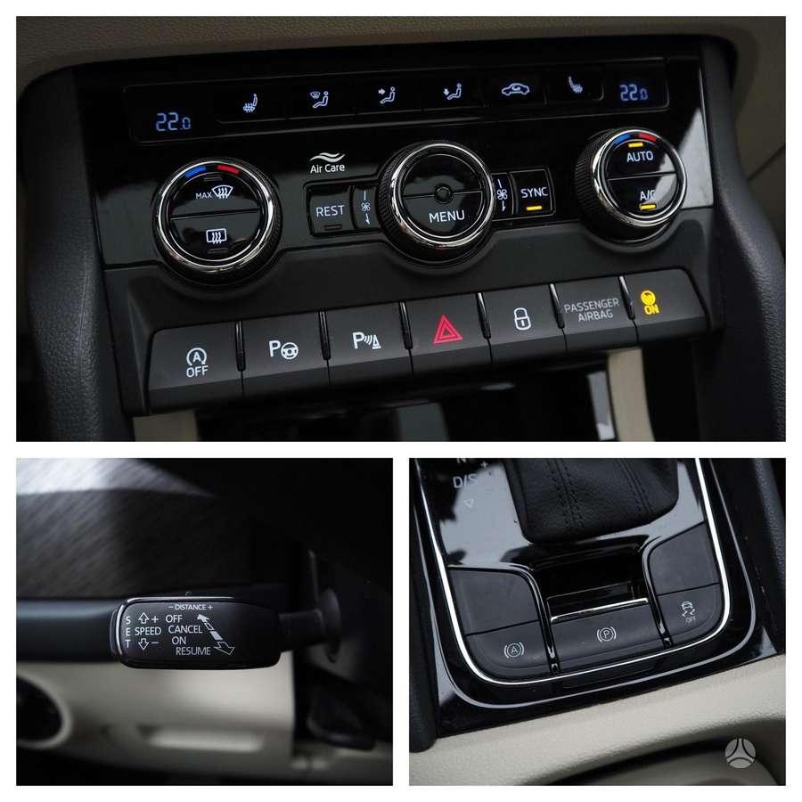 Black Skoda Kodiaq 2024 in Vilnius, with an engine capacity of 1.98 L and mileage of 134 thousand km for 31600 €, photo 18 on AUTOMOTO.COM.LV