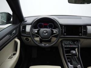 Black Skoda Kodiaq 2024 in Vilnius, with an engine capacity of 1.98 L and mileage of 134 thousand km for 31600 €, photo 19 on AUTOMOTO.COM.LV