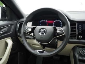 Black Skoda Kodiaq 2024 in Vilnius, with an engine capacity of 1.98 L and mileage of 134 thousand km for 31600 €, photo 21 on AUTOMOTO.COM.LV