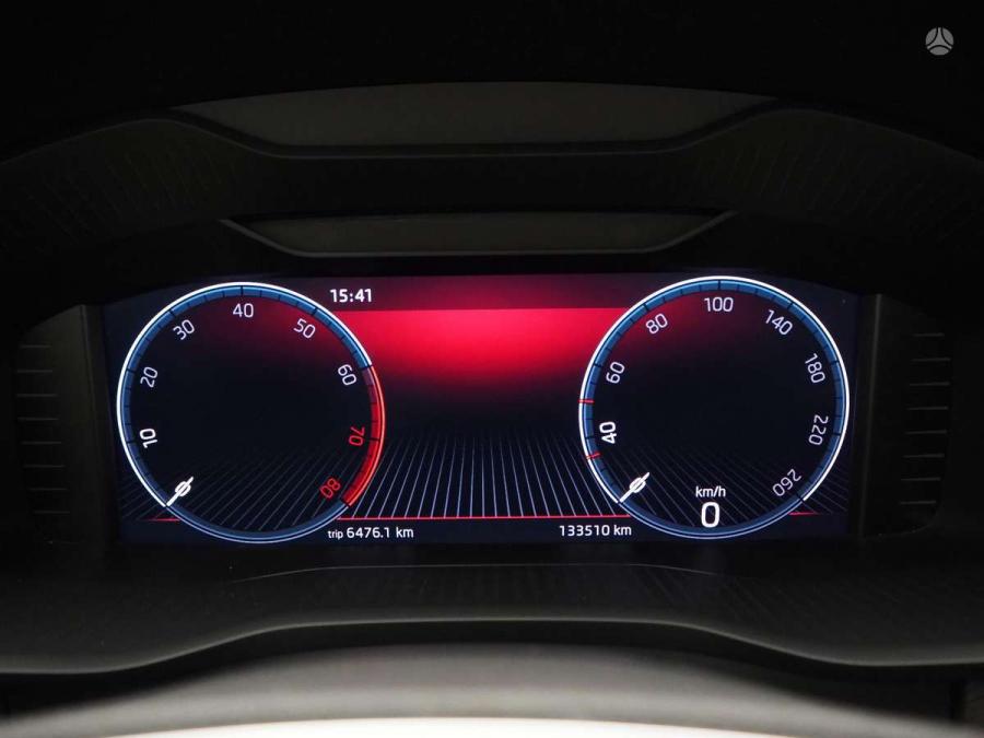 Black Skoda Kodiaq 2024 in Vilnius, with an engine capacity of 1.98 L and mileage of 134 thousand km for 31600 €, photo 23 on AUTOMOTO.COM.LV