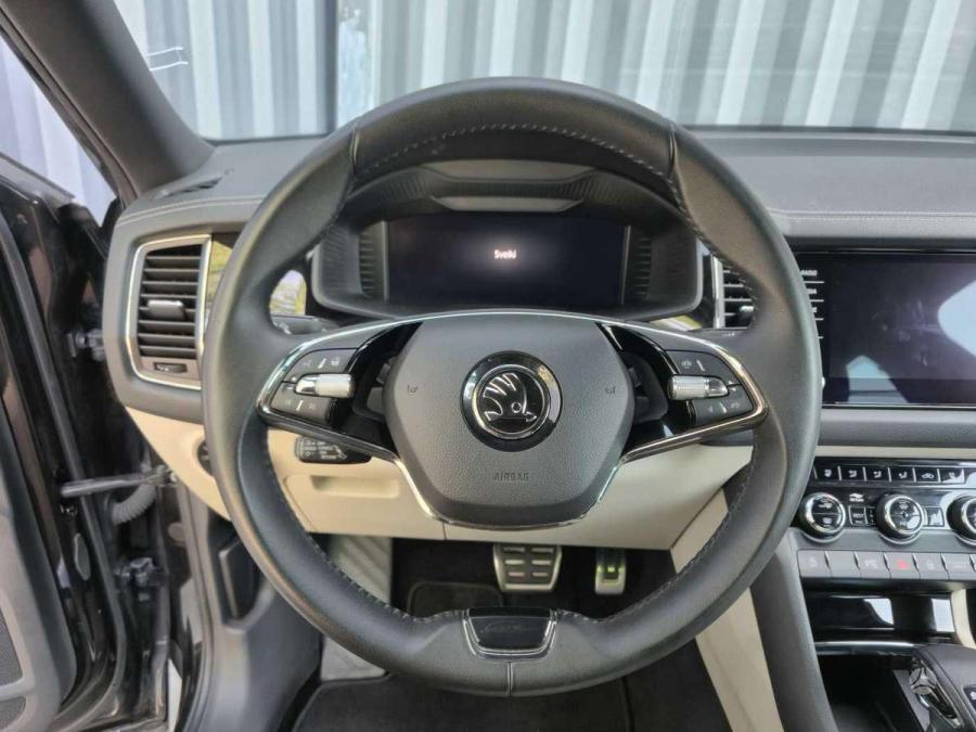Черный Шкода Kodiaq 2024 в Вильнюс, объемом двигателя 1.98 л и пробегом 74 тыс. км за 37500 €, фото 10 на AUTOMOTO.COM.LV