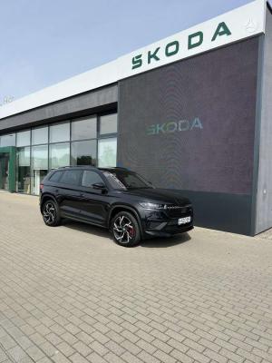 Черный Шкода Kodiaq 2024 в Клайпеда, объемом двигателя 1.98 л и пробегом 32 тыс. км за 38880 €, фото 3 на AUTOMOTO.COM.LV