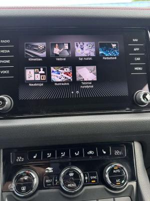 Черный Шкода Kodiaq 2024 в Клайпеда, объемом двигателя 1.98 л и пробегом 32 тыс. км за 38880 €, фото 16 на AUTOMOTO.COM.LV