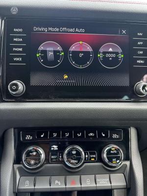 Черный Шкода Kodiaq 2024 в Клайпеда, объемом двигателя 1.98 л и пробегом 32 тыс. км за 38880 €, фото 27 на AUTOMOTO.COM.LV