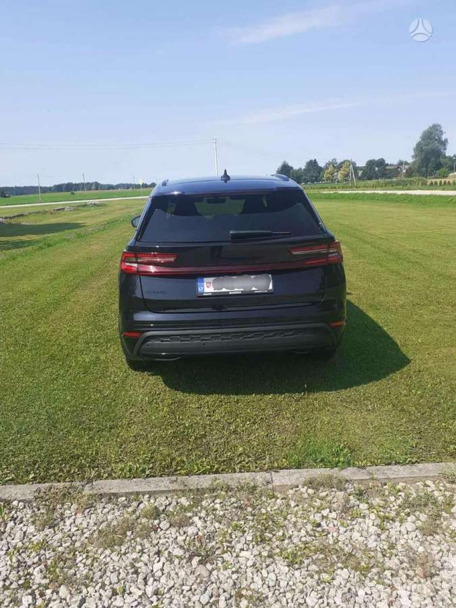 Black Skoda Kodiaq 2024 in Plunge, with an engine capacity of 1.97 L and mileage of 15 thousand km for 37000 €, photo 5 on AUTOMOTO.COM.LV