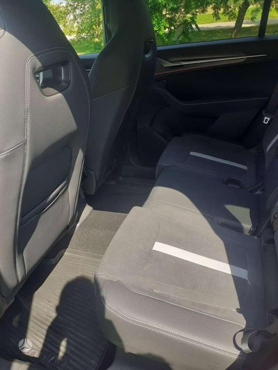 Black Skoda Kodiaq 2024 in Plunge, with an engine capacity of 1.97 L and mileage of 15 thousand km for 37000 €, photo 9 on AUTOMOTO.COM.LV