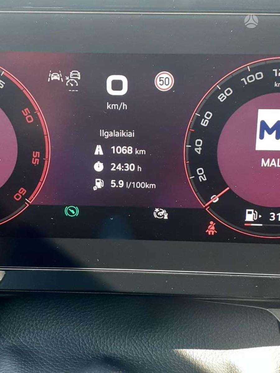 Black Skoda Kodiaq 2024 in Plunge, with an engine capacity of 1.97 L and mileage of 15 thousand km for 37000 €, photo 13 on AUTOMOTO.COM.LV
