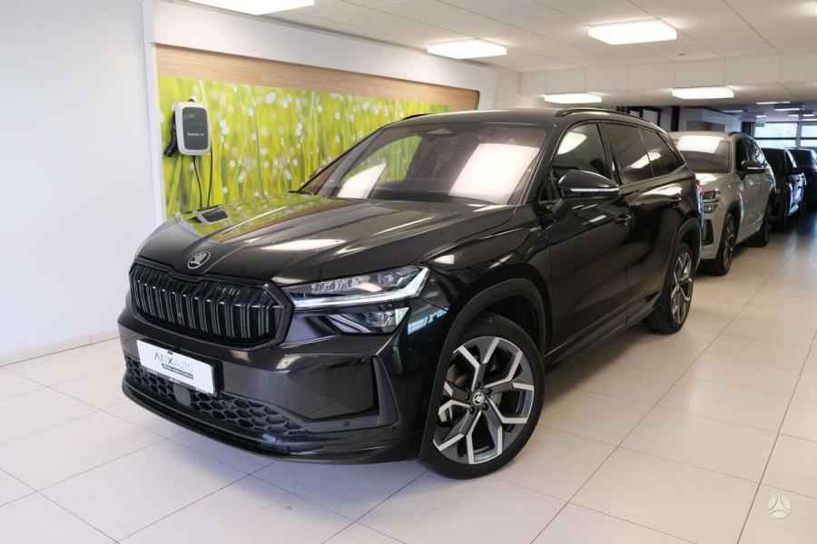 Melns Skoda Kodiaq 2024 Viļņa, ar dzinēja tilpumu 1.97 L un nobraukumu 56 tūkst. km par 39950 €, foto 1 vietnē AUTOMOTO.COM.LV