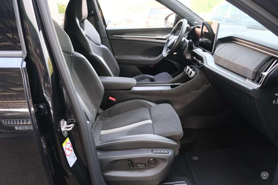 Melns Skoda Kodiaq 2024 Viļņa, ar dzinēja tilpumu 1.97 L un nobraukumu 56 tūkst. km par 39950 €, foto 11 vietnē AUTOMOTO.COM.LV