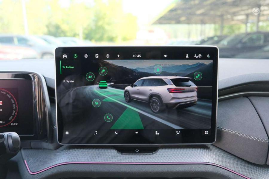 Melns Skoda Kodiaq 2024 Viļņa, ar dzinēja tilpumu 1.97 L un nobraukumu 56 tūkst. km par 39950 €, foto 17 vietnē AUTOMOTO.COM.LV