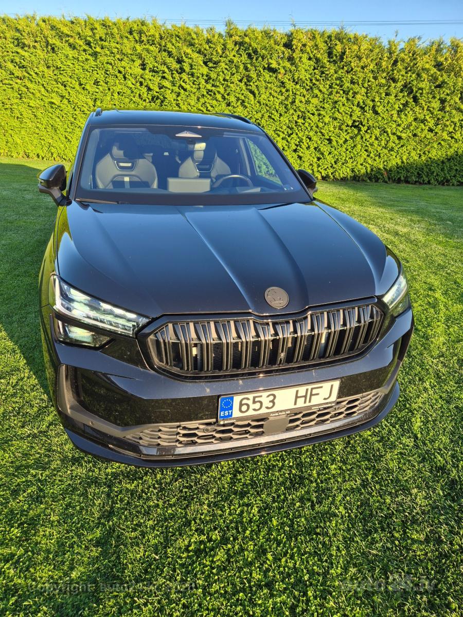 Черный Шкода Kodiaq 2024 в Таллин, объемом двигателя 2.00 л и пробегом 38 тыс. км за 47600 €, фото 1 на AUTOMOTO.COM.LV