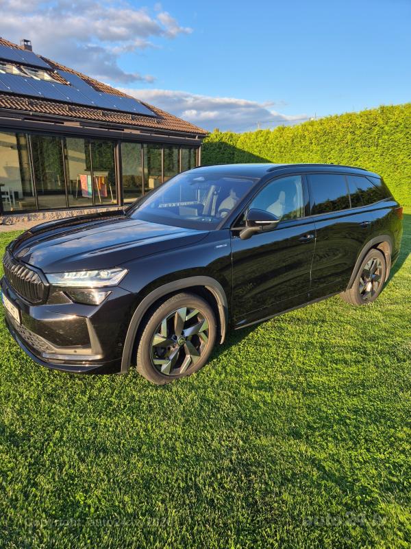 Черный Шкода Kodiaq 2024 в Таллин, объемом двигателя 2.00 л и пробегом 38 тыс. км за 47600 €, фото 4 на AUTOMOTO.COM.LV