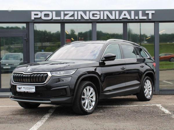 Черный Шкода Kodiaq 2024 в Вильнюс, объемом двигателя 1.98 л и пробегом 79 тыс. км за 32450 €, фото 1 на AUTOMOTO.COM.LV