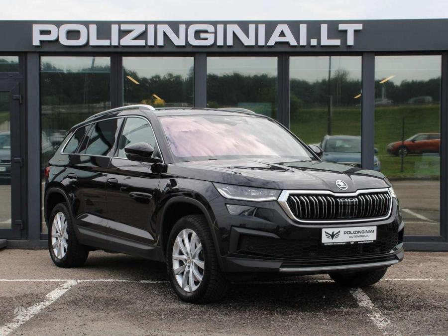 Черный Шкода Kodiaq 2024 в Вильнюс, объемом двигателя 1.98 л и пробегом 79 тыс. км за 32450 €, фото 3 на AUTOMOTO.COM.LV