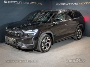 Melns Skoda Kodiaq 2024 Tallina, ar dzinēja tilpumu 2.00 L un nobraukumu 38 tūkst. km par 47900 €, foto 1 vietnē AUTOMOTO.COM.LV