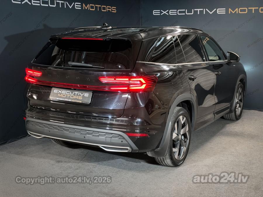 Melns Skoda Kodiaq 2024 Tallina, ar dzinēja tilpumu 2.00 L un nobraukumu 38 tūkst. km par 47900 €, foto 13 vietnē AUTOMOTO.COM.LV