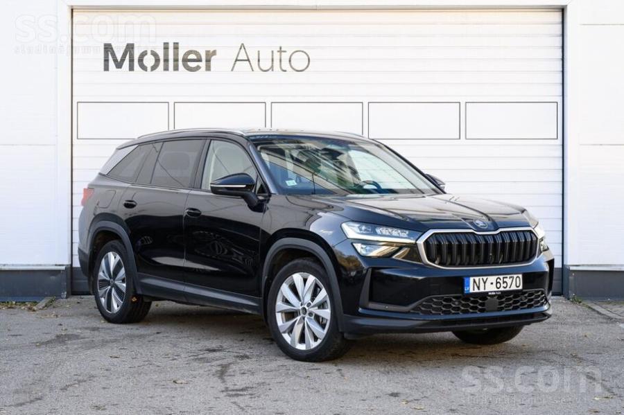 Melns Skoda Kodiaq 2024 Rīga, ar dzinēja tilpumu 2.00 L un nobraukumu 47 tūkst. km par 34950 €, foto 3 vietnē AUTOMOTO.COM.LV