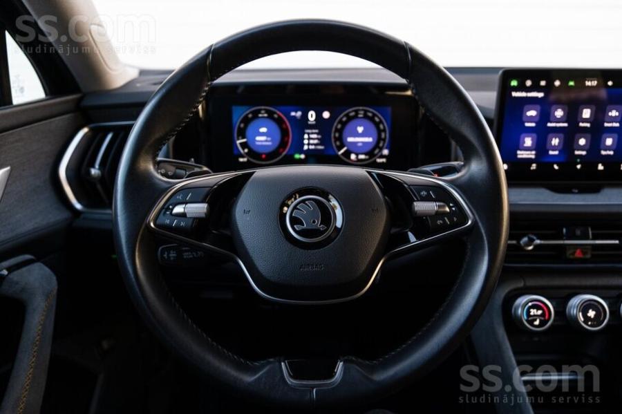 Melns Skoda Kodiaq 2024 Rīga, ar dzinēja tilpumu 2.00 L un nobraukumu 47 tūkst. km par 34950 €, foto 28 vietnē AUTOMOTO.COM.LV