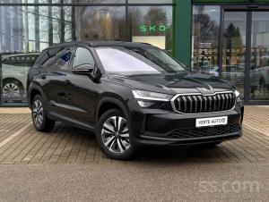 Melns Skoda Kodiaq 2025 Rīga, ar dzinēja tilpumu 1.50 L un nobraukumu 3 tūkst. km par 41490 €, foto 2 vietnē AUTOMOTO.COM.LV