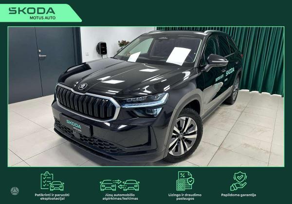 Черный Шкода Kodiaq 2025 в Вильнюс, объемом двигателя 1.97 л и пробегом 13 тыс. км за 39500 €, фото 1 на AUTOMOTO.COM.LV
