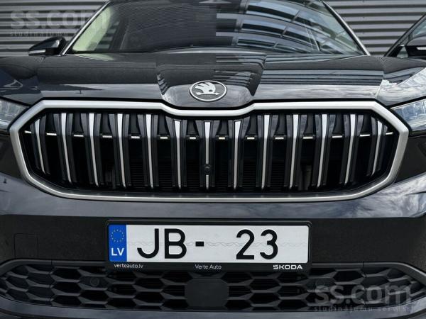 Black Skoda Kodiaq 2025 in Riga, with an engine capacity of 1.50 L and mileage of 23 thousand km for 34900 €, photo 9 on AUTOMOTO.COM.LV