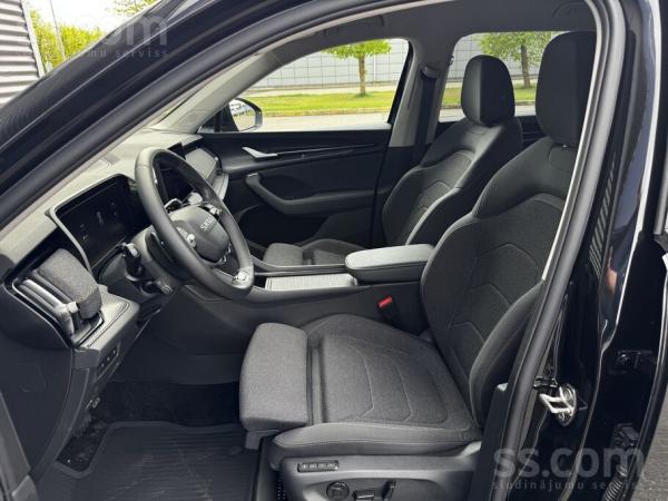 Black Skoda Kodiaq 2025 in Riga, with an engine capacity of 1.50 L and mileage of 23 thousand km for 34900 €, photo 10 on AUTOMOTO.COM.LV