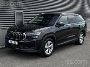Black Skoda Kodiaq 2025 in Riga, with an engine capacity of 1.50 L and mileage of 23 thousand km for 34900 €, photo  on AUTOMOTO.COM.LV